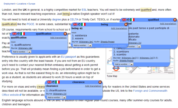 Lingro – I-Web TEFL/TESOL
